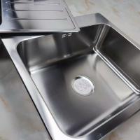 China 304 Stainless Steel Single Bowl Kitchen Sink Undermount or Top Mount for sale