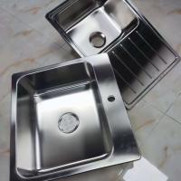 China 304 Stainless Steel Single Bowl Kitchen Sink Undermount or Topmount for sale