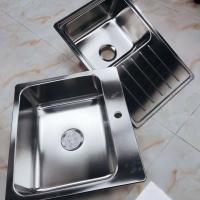 China 304 Stainless Steel Single Bowl Kitchen Sink Undermount or Topmount for sale