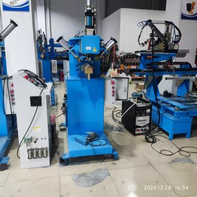 China PLC Controlled Hydraulic Pneumatic Welding Seam Press Machine 380V for sale