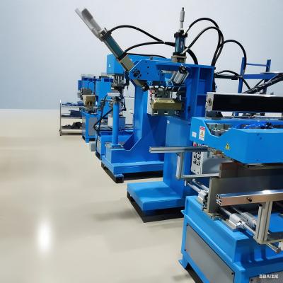 China Two - In - One Integrated Rolling Seam & Corner Pressing Machine for sale