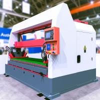 China Automatic Dual-Table Metal Seam Welding & Pressing Machine for sale