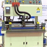 China PLC Controlled Hydraulic Pneumatic Welding Seam Press Machine 380V for sale