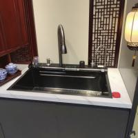 China Stainless Steel Double-Bowl Kitchen Sink 11kg Capacity for sale