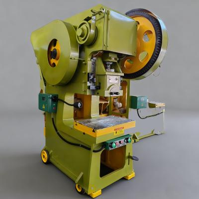 China JH21 Series Open-Type Fixed-Bed Pneumatic Punch Press with 400KN Nominal Pressure 100MM Slider Stroke and 4000W Motor Power for sale
