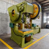 China JH21 Series Open-Type Fixed-Bed Pneumatic Punch Press with 400KN Nominal Pressure 100MM Slider Stroke and 4000W Motor Power for sale