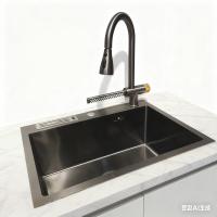 China ProDeep 9-Inch Depth Extra-Deep Basin Stainless Steel Kitchen Sink with Sound-Dampening Foam for sale