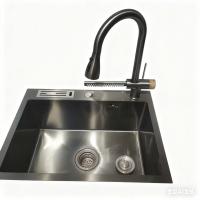 China ProDeep 9-Inch Depth Extra-Deep Basin Stainless Steel Kitchen Sink with Sound-Dampening Foam for sale
