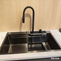 China ProDeep 9-Inch Depth Extra-Deep Basin Stainless Steel Kitchen Sink with Sound-Dampening Foam for sale