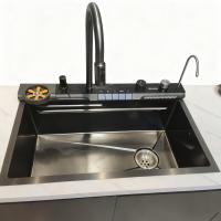 China High-Performance Multi-Functional Stainless Steel Kitchen Sink with Customizable Size for sale