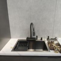 China High-Performance Multi-Functional Stainless Steel Kitchen Sink with Customizable Size for sale