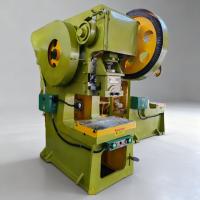 China 250-ton Punching Machine J23 Series Mechanical Punch Press with 400KN Nominal Pressure for Metal Hole Drilling for sale