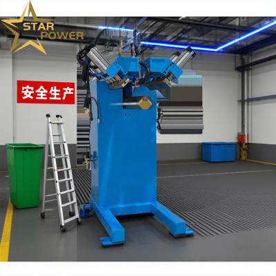 China 220V 500W CNC Vertical Welder with 0.1-1.2MPa Air Pressure for 4-Corner Rounding Welding for sale