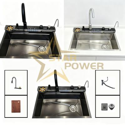 China High-Temperature Cured PVD Handmade Wear-Resistant Double Bowl Sink with Food-Grade 304/316 Material for sale