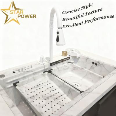 China Handmade Stainless Steel Kitchen Sink with Nano Hydrophobic Self-Cleaning and Food Grade 304/316 Material for sale