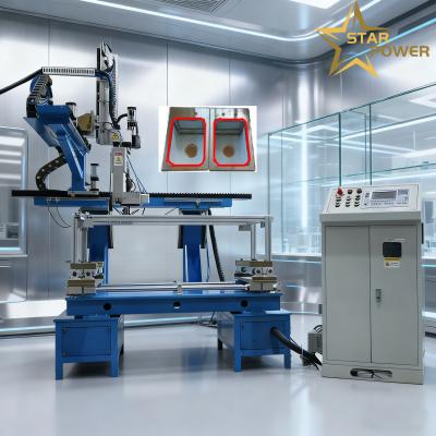 China Stainless Steel Plate Seamless Four-Side Welding Machine with Automatic Positioning and CNC Control for sale