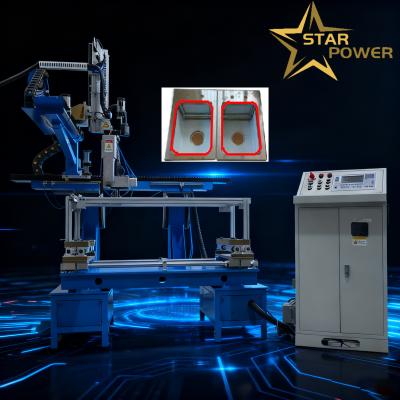 China Anti-Deformation High-Efficiency Automatic Four-Side Welding Machine with Precise Positioning for Handmade Kitchen Basins for sale