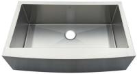 China Handmade Brushed 304 Stainless Steel Undermount Kitchen Sink with Deep Single Basin and Sound-Dampening Pads for sale