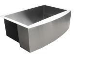 China Handmade Brushed 304 Stainless Steel Undermount Kitchen Sink with Deep Single Basin and Sound-Dampening Pads for sale