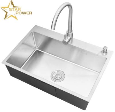 China 304 Stainless Steel Kitchen Sink Machine with Large Capacity and 220V for Modern Kitchens for sale
