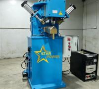 China Hydraulic Stainless Steel Kitchen Sink Seam Press Machine | 380V 50/60Hz Power, 1800×1000×2100mm Overall Dimension For Sink Seam Forming Production Line for sale