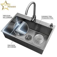 China Round 15 Inch Bar Prep Sink SUS304 Handmade 22 Gauge Single Bowl Undermount for sale