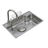 China Apron Front 23x21 Handmade Bar Sink SUS304 16 Gauge Single Bowl Deep Basin for sale