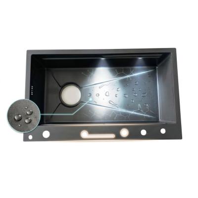 China 28 Inch Drop-In Double Bowl Kitchen Sink 50/50 SUS304 18 Gauge with Basket Strainers for sale