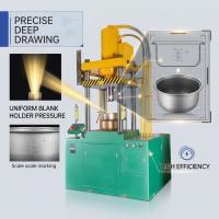 China Stainless Steel Pot Deep Drawing Cookware Production Line 315 Ton Double Action Hydraulic Press for sale