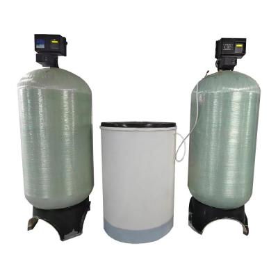 China Intelligent PLC Controlled Industrial Water Softener For Cooling Tower Fully Automatic for sale