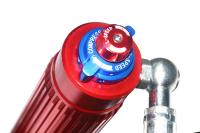 China Mitsubishi Pajero Sport 7075 Aluminum Body Piggyback Shock with 24 Stage Compression for 4x4 Lift Kits for sale