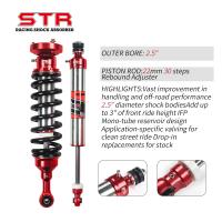 China Ford Everest STR Shocks Mono Shock Absorber with 2.5 Inch Body and 18MM or 22MM Shaft Rod End for Off Road Performance for sale