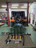 China 4x4 Jeep Wrangler Steering Shock Adjustable Stabilizer Shock for sale