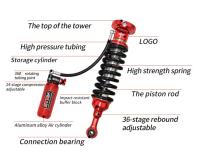 China TOYOTA 4Runner Shock Absorber OE Shock Absorber 0-2in Lift Kit for sale