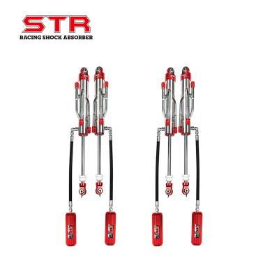 China STR 4x4 Triple Bypass Shock 8-18 Inch Aluminum Adjustable Shock for sale