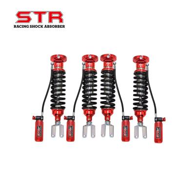 China BJ60 modified STR nitrogen shock absorber front and rear suspension, desert off-road competitive suspension, original lifting kit for sale