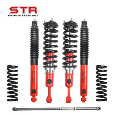 China For Toyota LC120/LC150/FJ 4x4 Lift Kit Foam Cell Toyota Shock Absorber With 8-Stage Compression Adjuster for sale