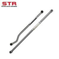 China Toyota LC80 Adjustable Panhard Rod Steel 0-3 Inch Range Yellow Silver for sale