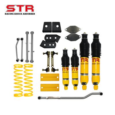 China Adjustable Foam Cell Shock Absorber with 18mm Hard Chromium Piston Rod and 40mm Cylinder Piston for 4x4 Off-Road Vehicles for sale