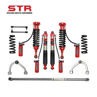China 4x4 Suspension Lift Kit Off Road Shock Absorber Mono Reservoir Adjustable 2 Inch Lift for sale