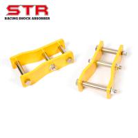 China Yellow 3 Inch Extended Shackles D Max 2 Extended Shackles Suspension Parts for sale
