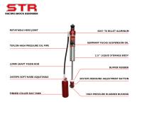 China Patrol Y60 Y61 2.5 OE Shock Absorber Suspension Lift Kit 24 Stage Compression for sale