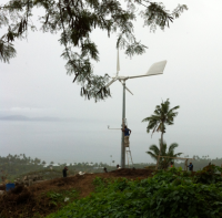China Low Rpm Off Grid Solar Hybrid Wind Turbine System Kit 20KW IP54 80RPM for sale