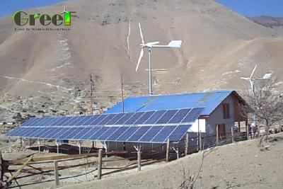 China Low Speed 3 Phase PMG Pitch Control Wind Turbine 5kw for sale