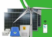 China 5kw Solar Power System Pitch Control Horizontal Inverter Wind Turbine for sale