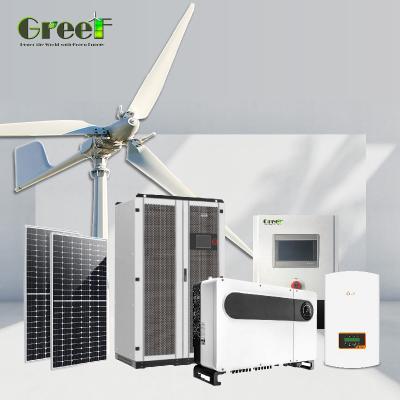 China Effortless On Grid Monocrystalline Solar System with Monitoring for sale