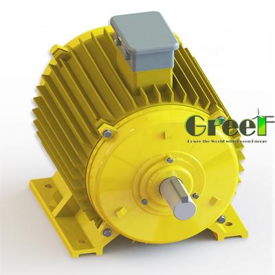 China IP54 Low Speed Copper Stator Permanent Magnet Synchronous Generator For Heavy-Duty Industrial Machinery Applications for sale