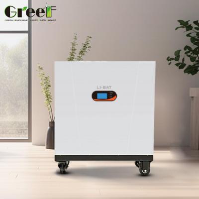 China Built-in BMS Energy Storage Lithium Battery with 6000+ Cycle Life and IP20 Protection for Solar Wind Hydro Systems for sale