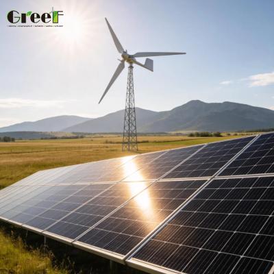 China Commercial Hybrid Solar System with MPPT Controller, RS485/CAN/USB Interfaces, and 95% Efficiency for Power Solutions for sale