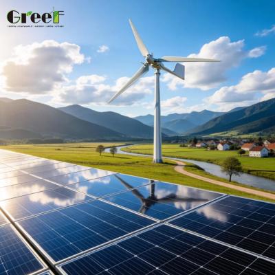 China 4000m Operating Altitude Hybrid Solar System with On-grid And Off-grid Hybrid and RS485/CAN/USB Interfaces for sale